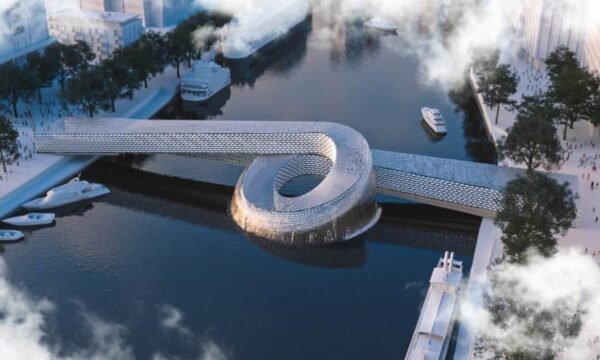 A revolutionary design for a pedestrian bridge | INJ Architects