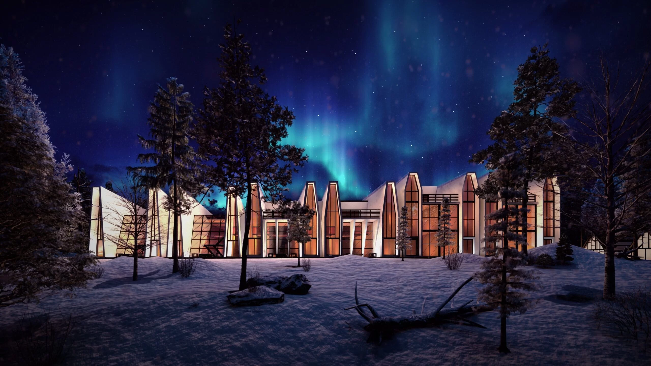 How contemporary art influences architectural design