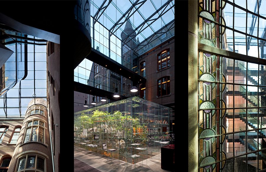Interior design of historical buildings and cultural sites